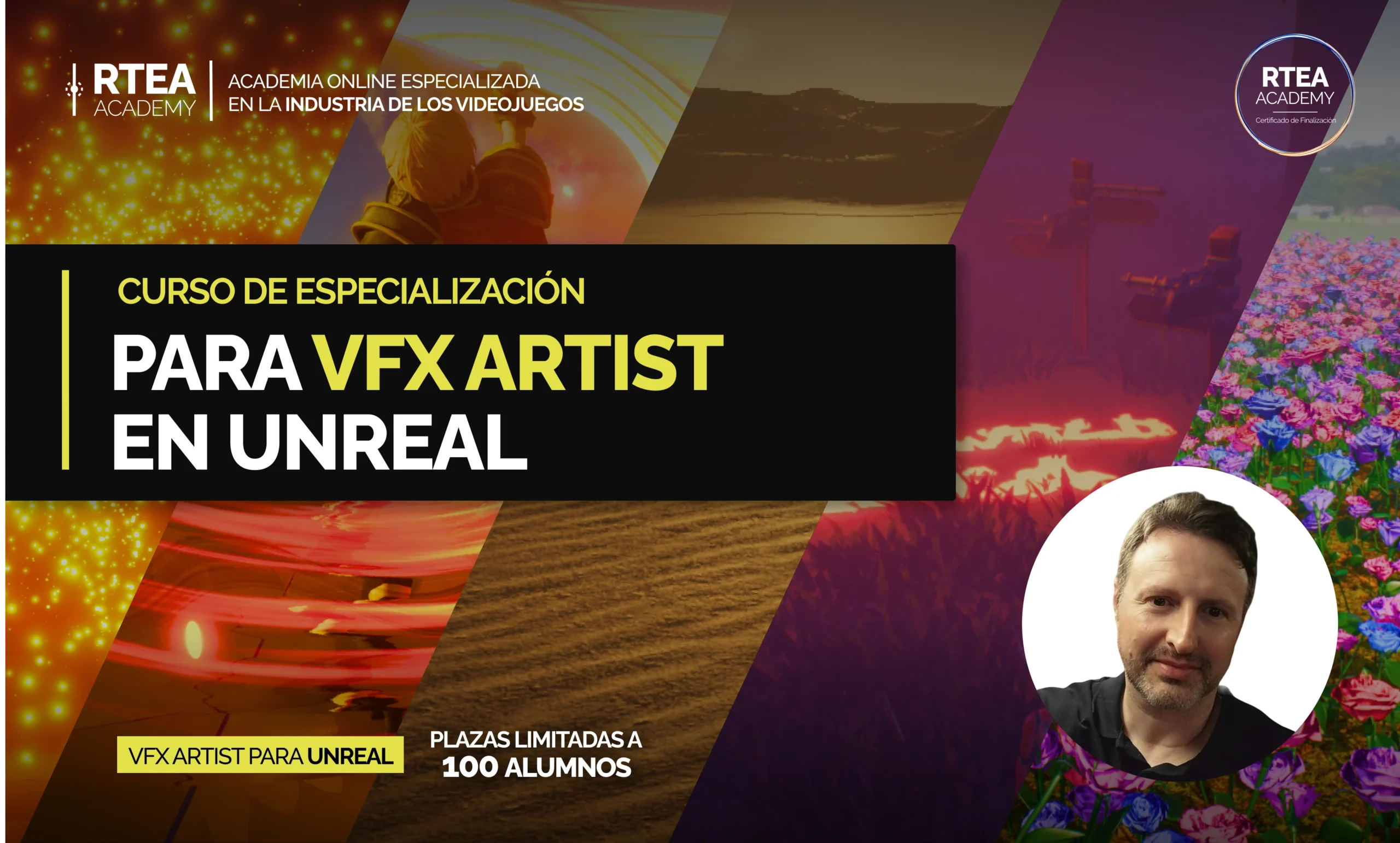 Curso de Especialización para VFX Artist en Unreal (new) – RTEA Academy